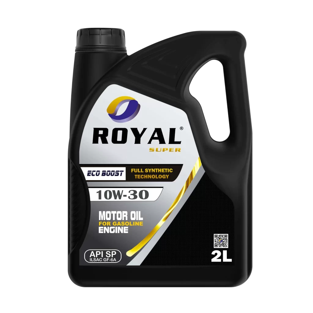 Royal Super Gasoline Engine Oil 10W-30 API SP 2 Liter - ROYAL SUPER