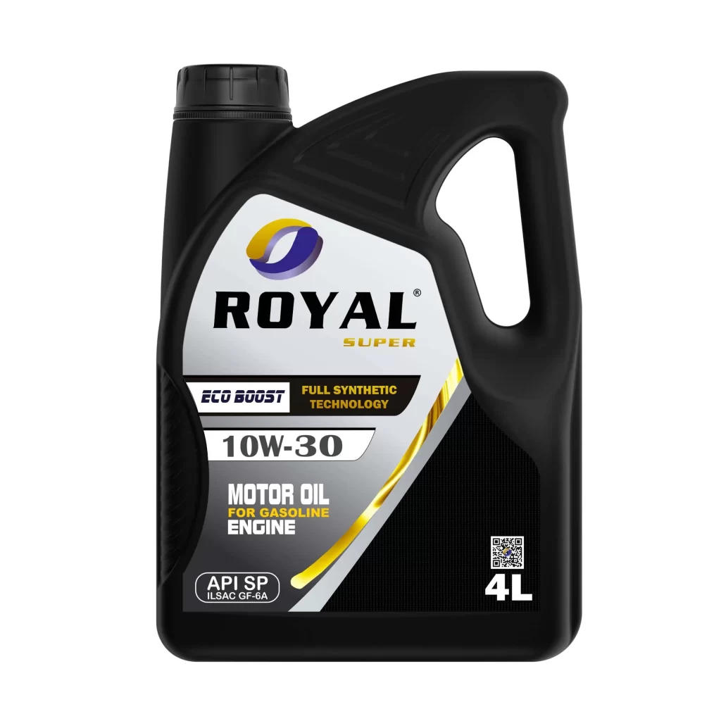 Royal Super Gasoline Engine Oil 10W-30 API SP 4 Liter - Royal Super ...