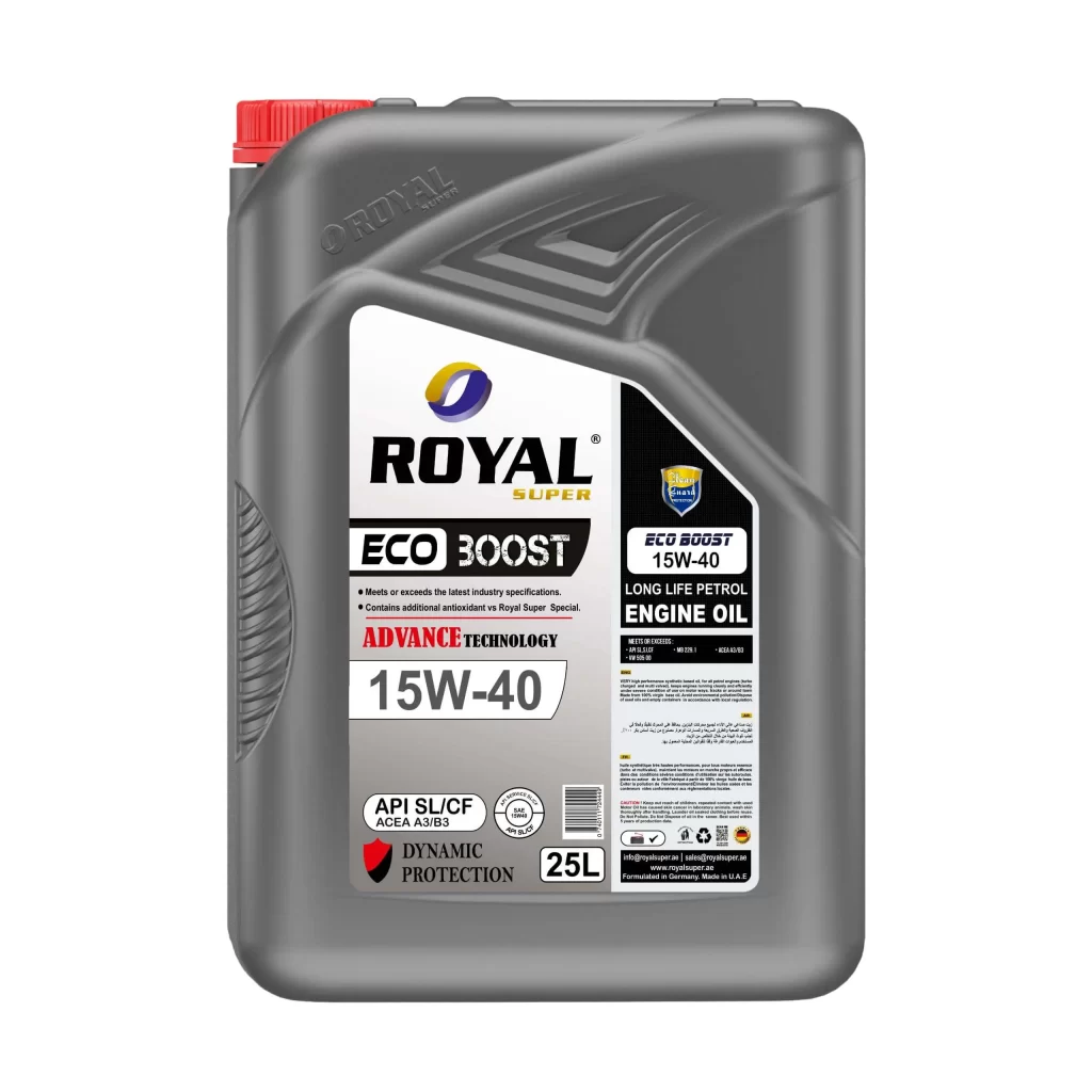 Royal Super Lubricants engine oil 15W-40 API SL/CF for Petrol Vehicle ...