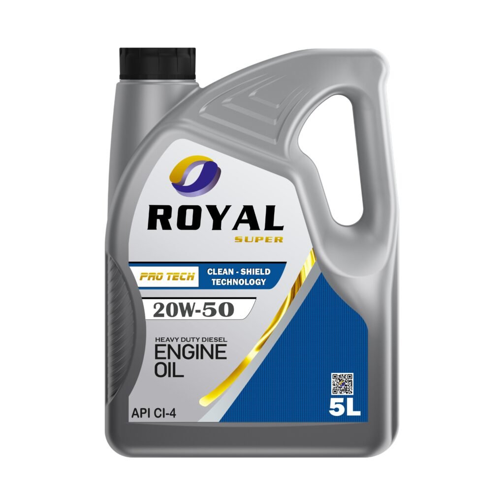 Royal Super Lubricants engine oil 20W-50 API CI4 for Diesel Vehicle 5 ...