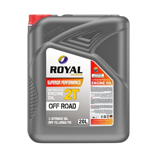 Royal Super 2-stroke Motorbike Oil API TC / JASO FD (2T) 20 Liter - ROYAL SUPER