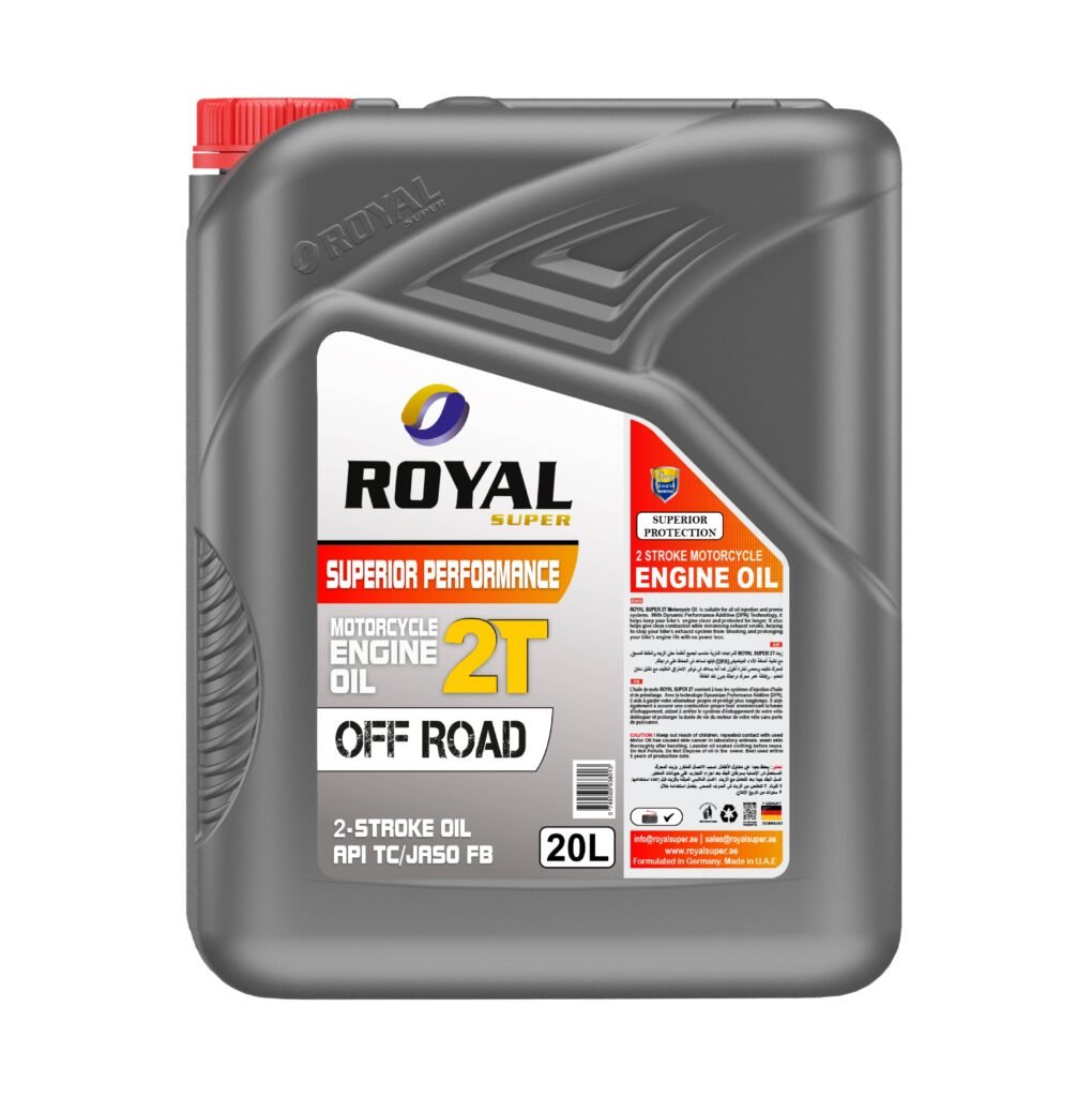 Royal Super 2-stroke Motorbike Oil API TC / JASO FB (2T) 20 Liter ...