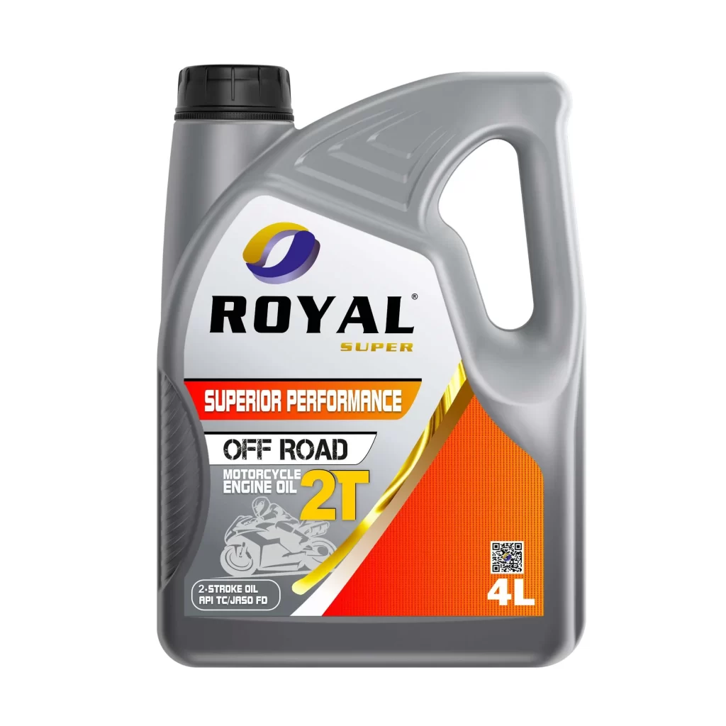 Royal Super 2 stroke Motorbike Oil API TC JASO FD 2T 4 Liter ROYAL SUPER