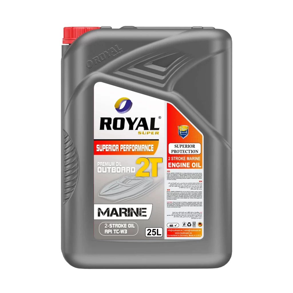 Royal Super 2-stroke Marine Oil 2T API TC-W3 25 Liter - Royal Super ...