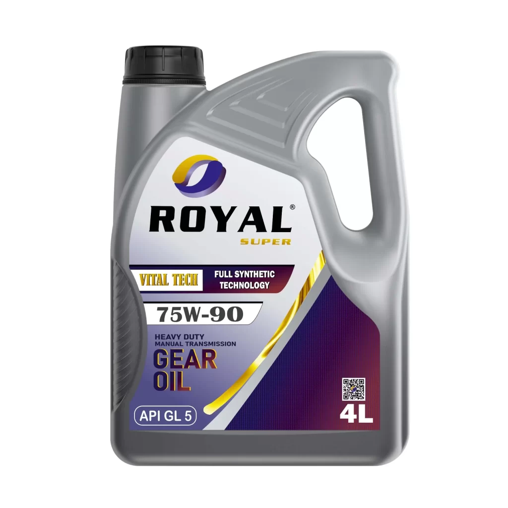 Royal Super Lubricants Gear Oil 75W-90 API GL 5 – 4 Liter - Royal Super ...