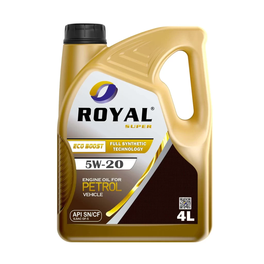 Royal Super Lubricants Engine Oil 5W-20 API SN/CF for Petrol Vehicle 4 ...