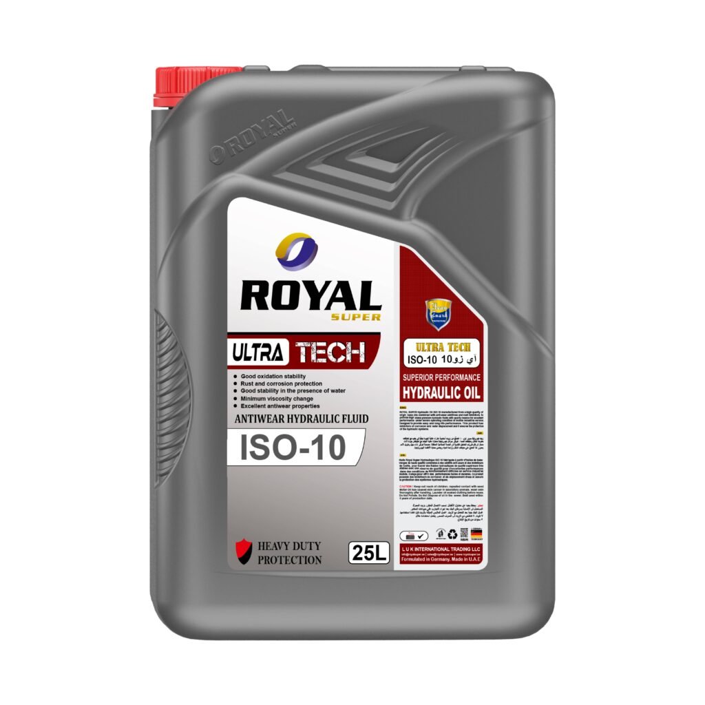 Royal Super Lubricant Hydraulic Oil HYD AW ISO 10 – 25 Liter - Royal ...